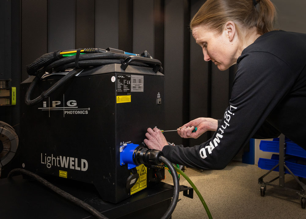 LightWELD Handheld Laser Welding & Cleaning Systems